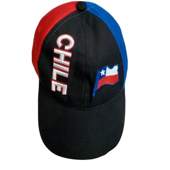 Accessories | Chile Buckle Strapback Ball Cap Black Red White Blue ...